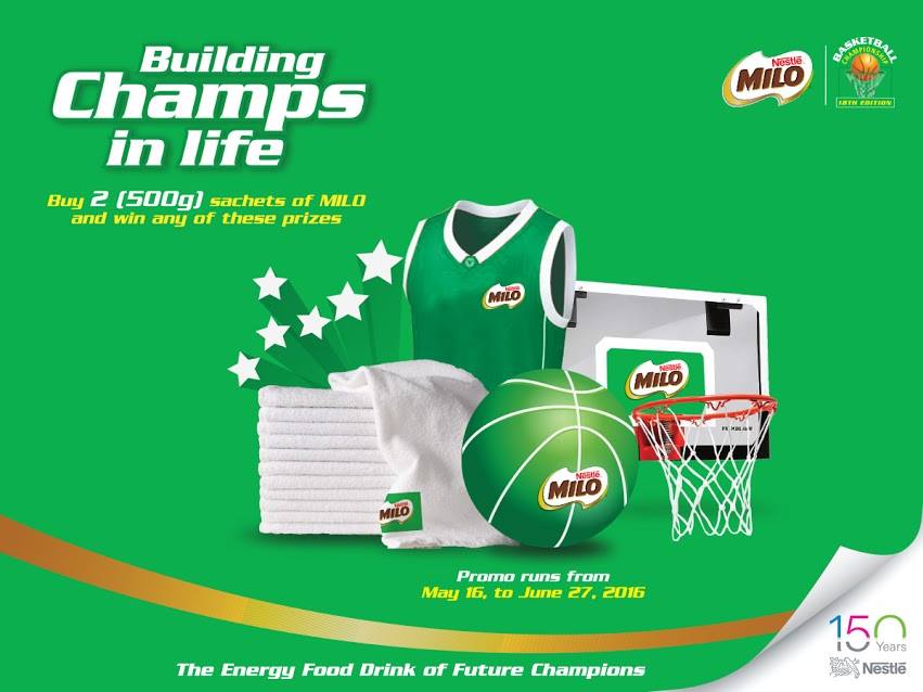 MILO "BUILDING CHAMPIONS PROMO". BUY, SCRATCH AND WIN - Promos in Nigeria