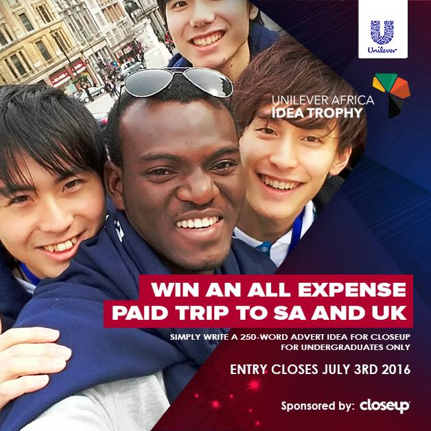 UNILEVER IDEA TROPHY COMPETITION 2016. - Promos in Nigeria