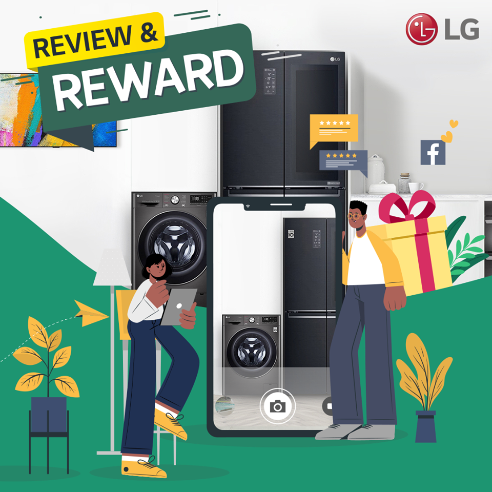 Review LG Products and Stand a Chance to Win Prizes. - Promos in Nigeria