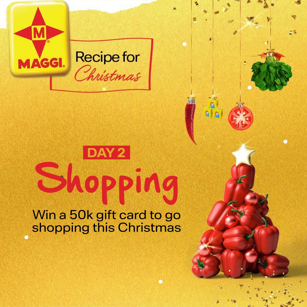 Want to Win a 50k gift card to shop this Christmas? Join Maggi # ...