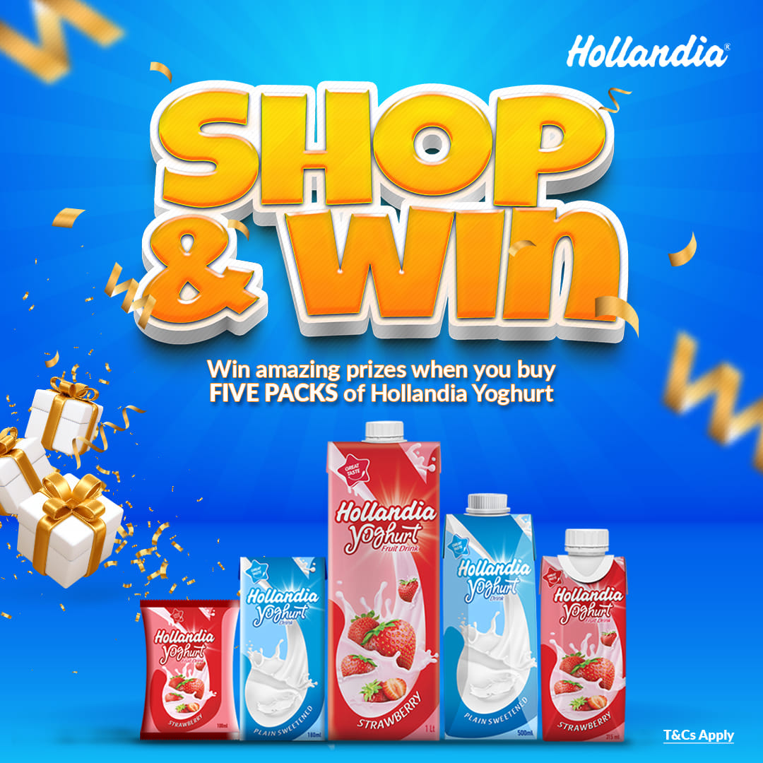 Hollandia Yoghurt Shop and Win Promo. - Promos in Nigeria