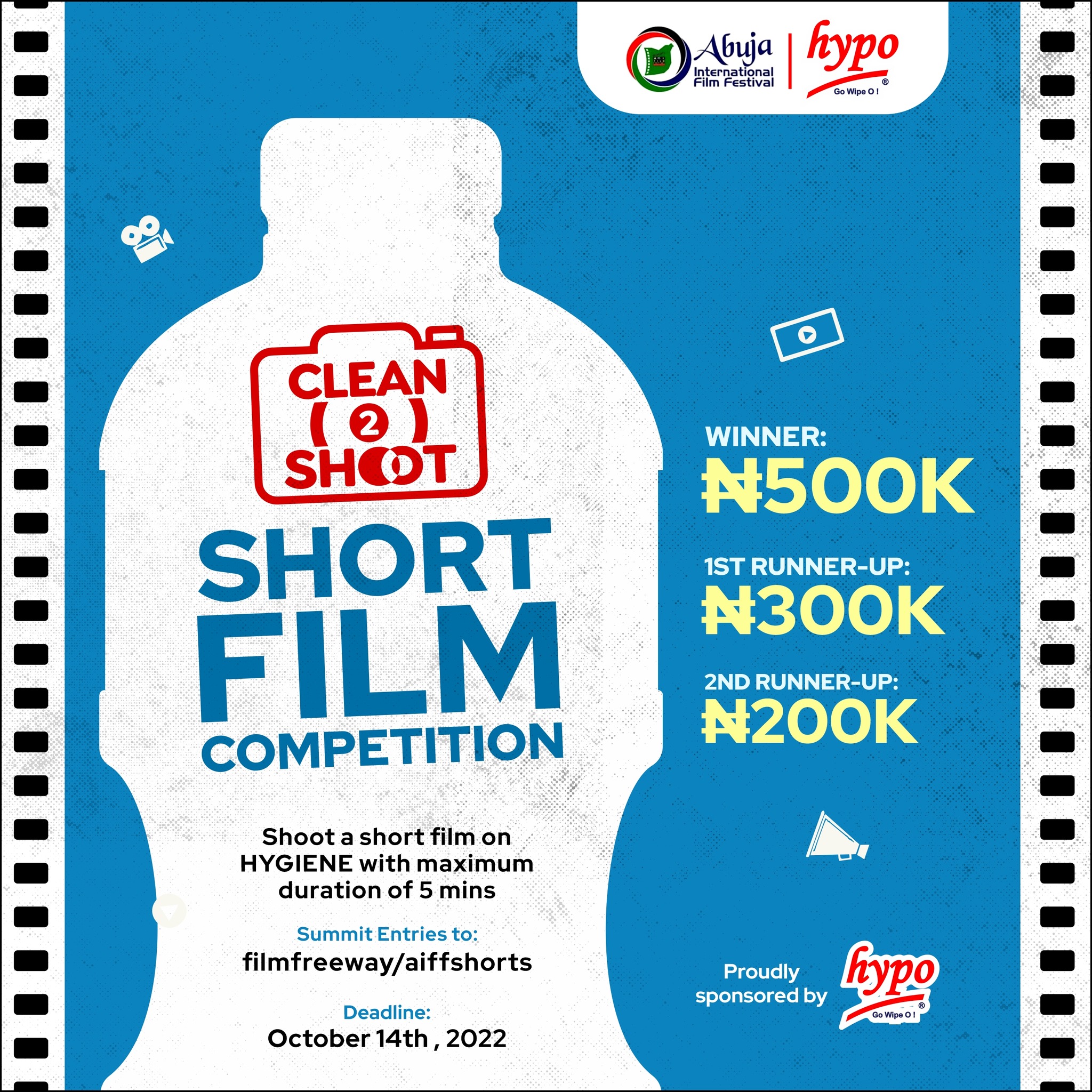 Hypo Bleach National Short Film Competition. - Promos in Nigeria