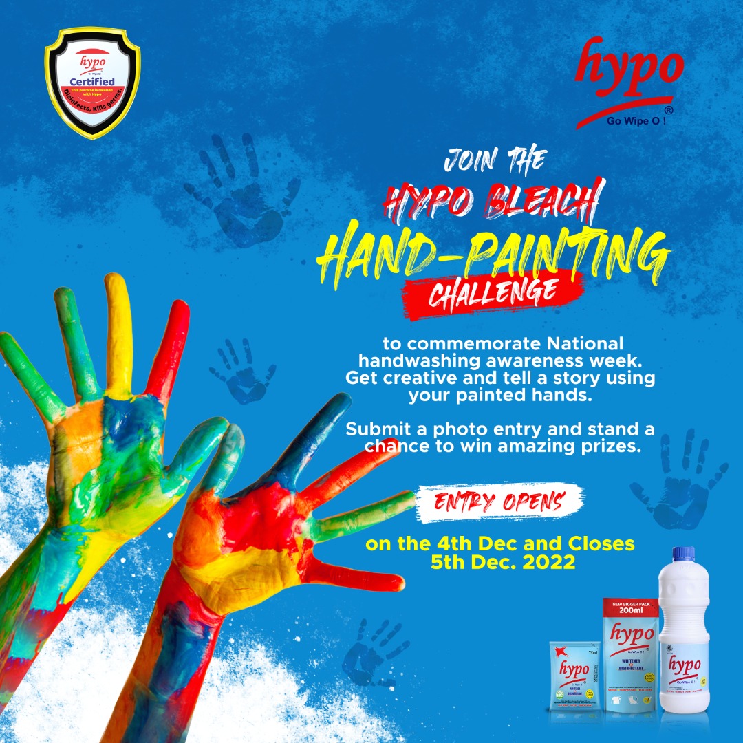 Hypo Bleach is Organizing a hand-painting challenge to celebrate ...