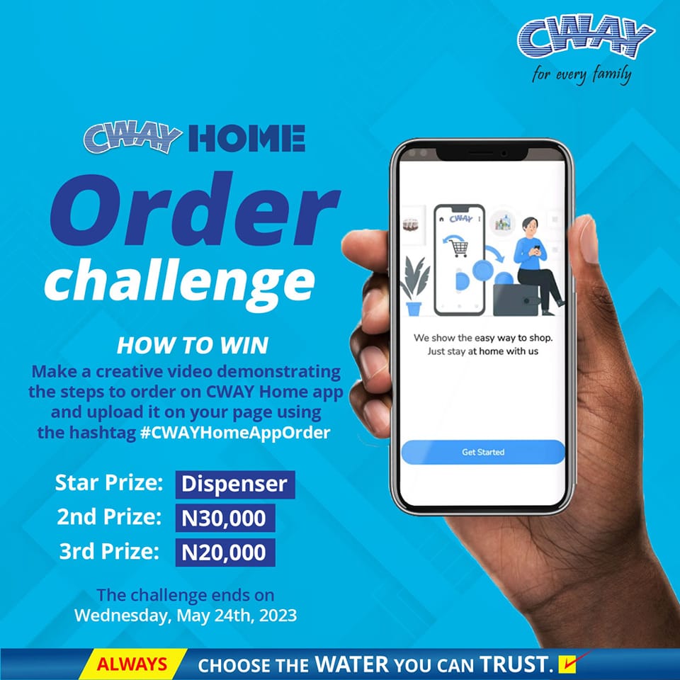 Join the #CWAYHomeAppOrder Challenge and Win Cash Prizes. - Promos in ...