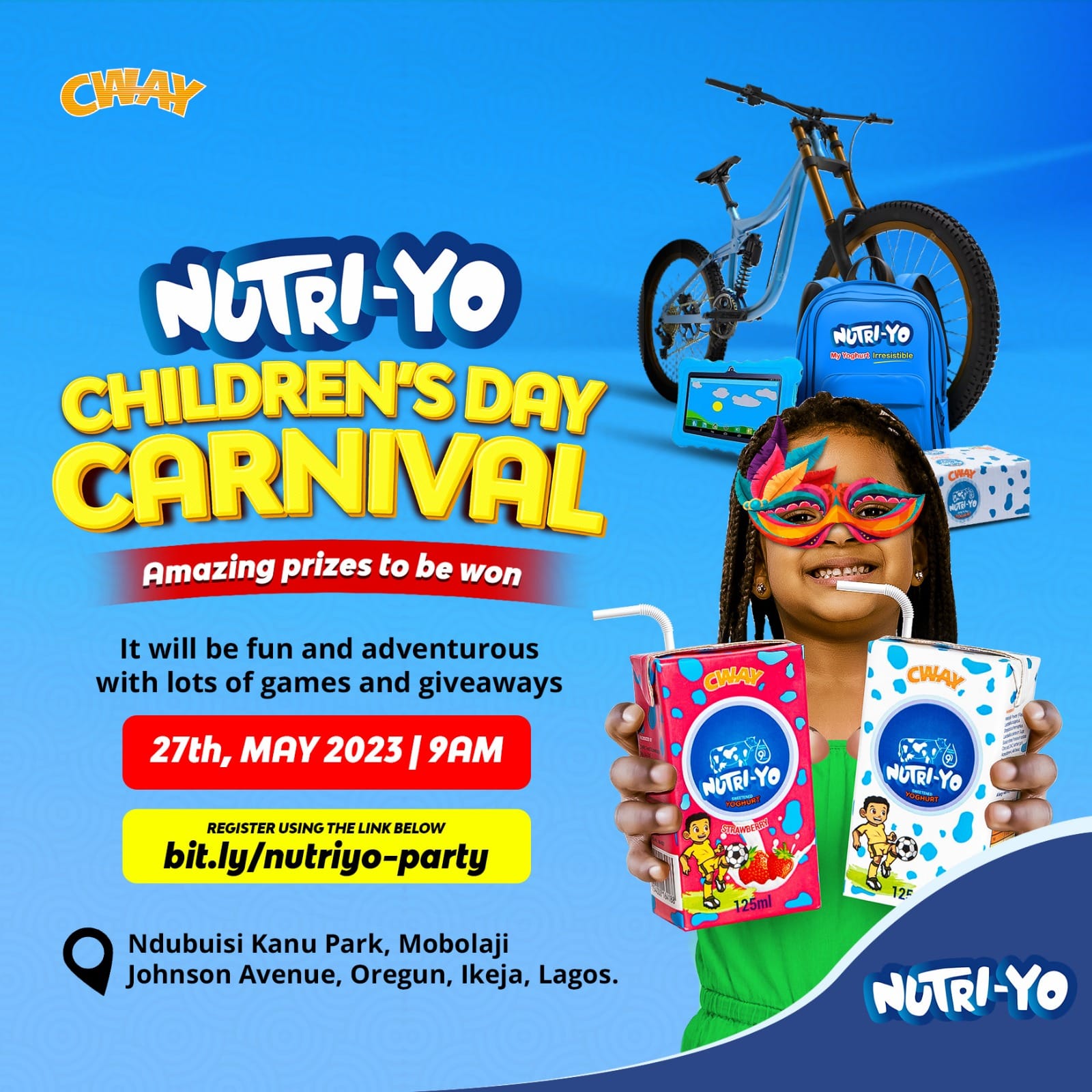 Loads of Prizes to be Won In Nutri Yo Childrens day Carnival. - Promos ...