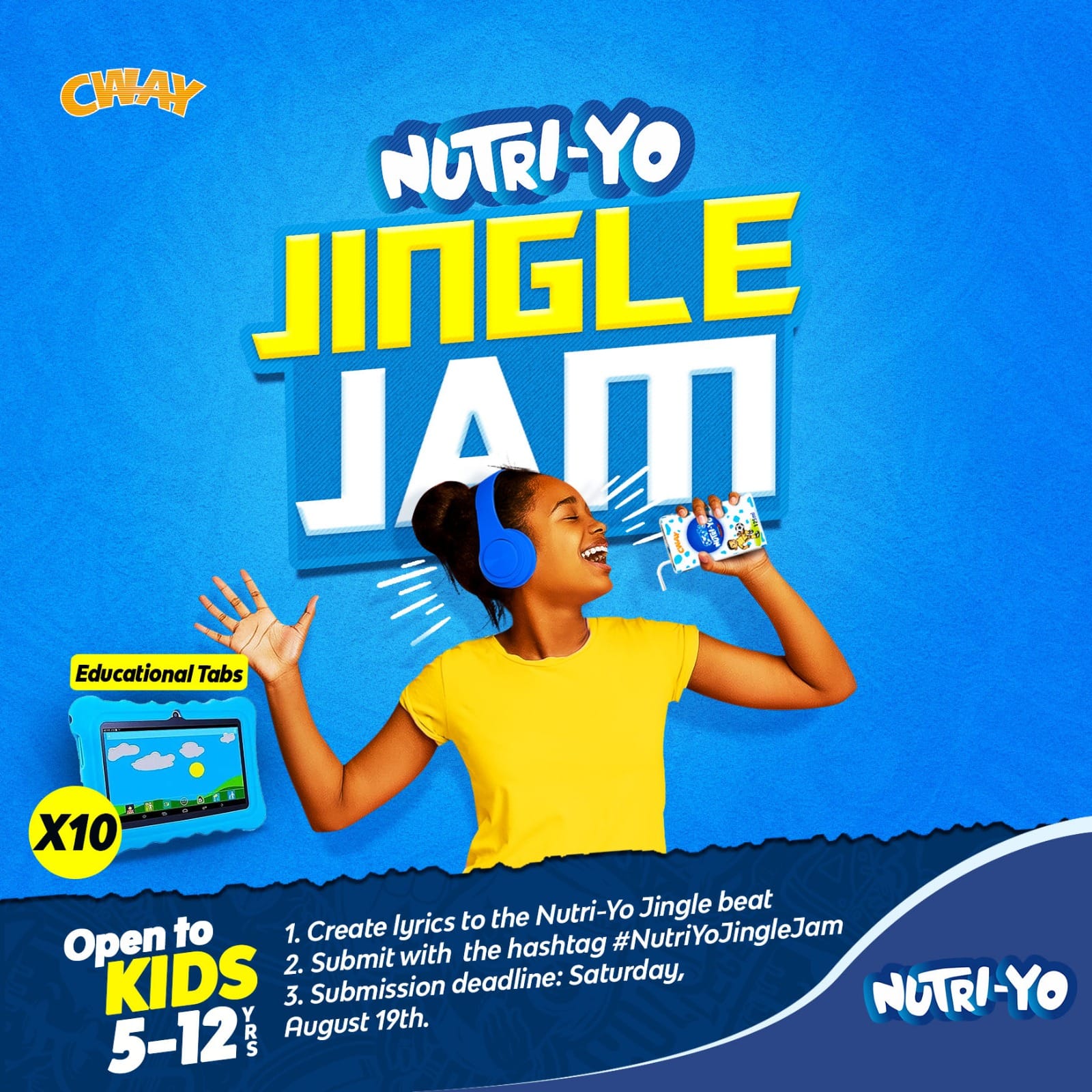 10 Educational Tablets for Grabs in Nutri-Yo Jingle Jam Challenge ...